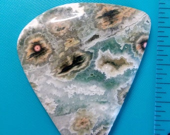 Marovato Translucent Ocean Jasper Cabochon | Etsy