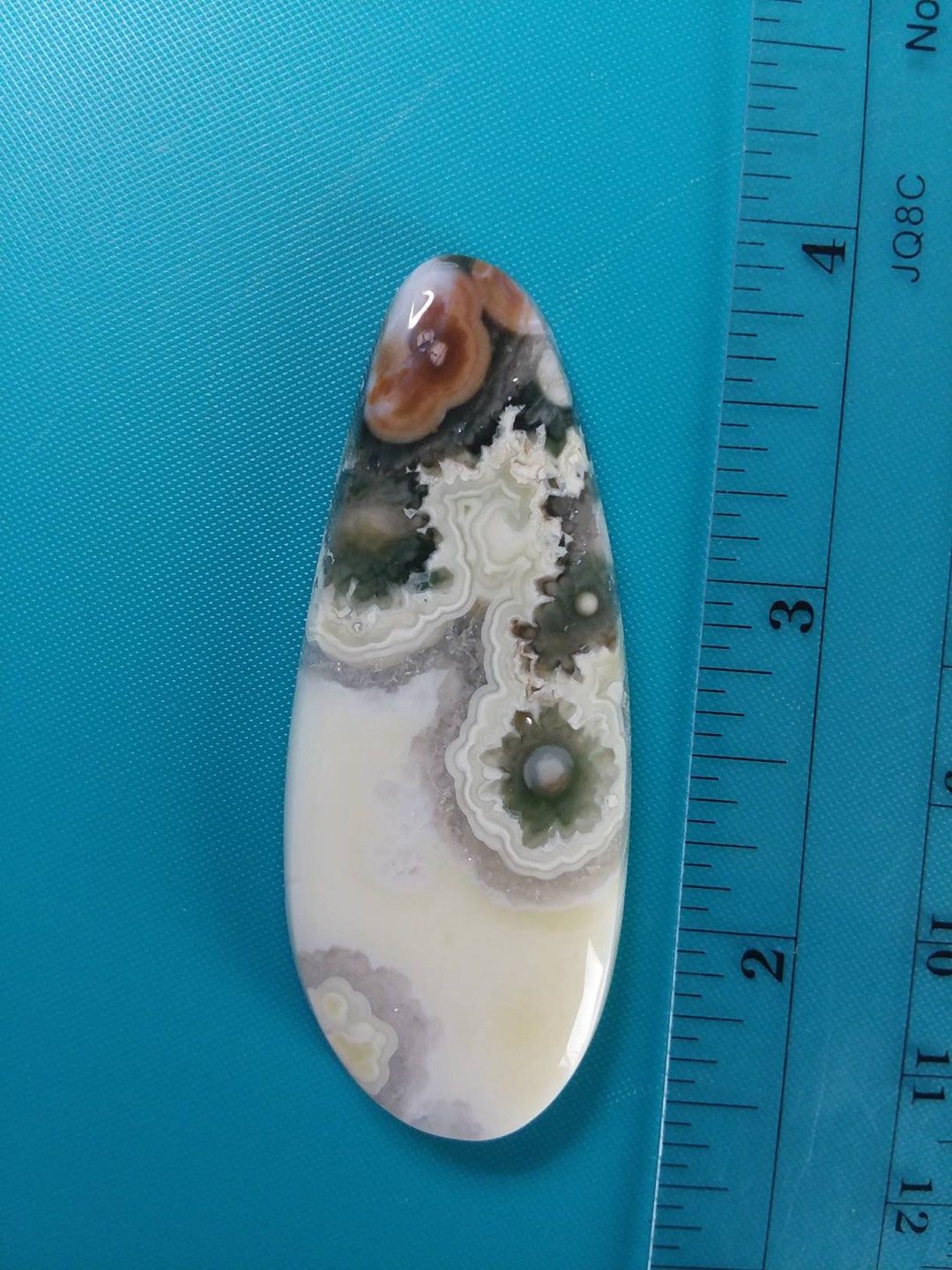 Translucent Ocean Jasper Cabochon ( Museum Collector Quality ) - Etsy