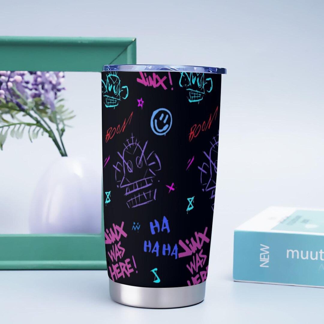 Arcane Series Stainless Steel Mug – 20oz Anime Coffee Mug, Rustproof ...