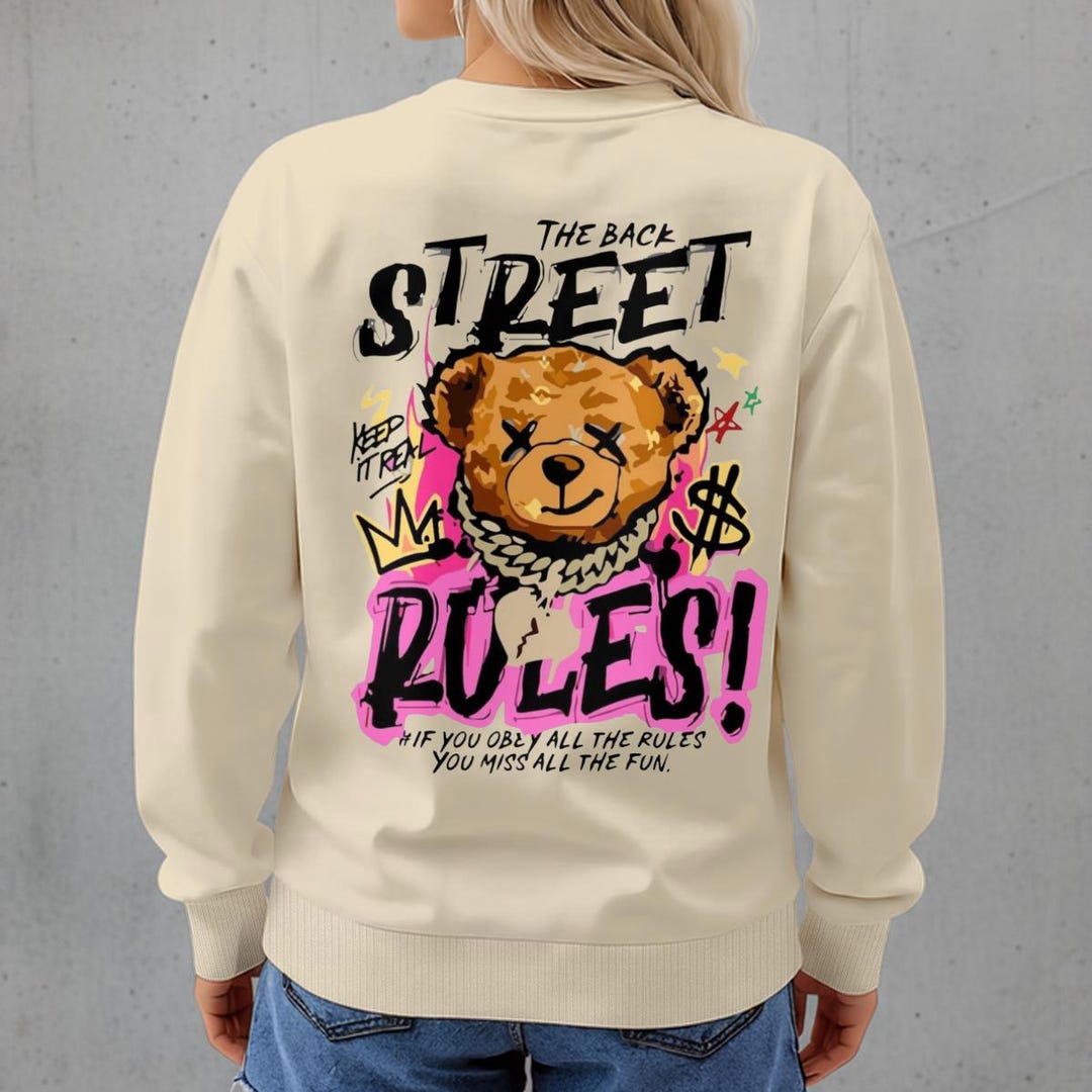 NY Graffiti Sweatshirt, New York City Art Pullover, Streetwear Style ...