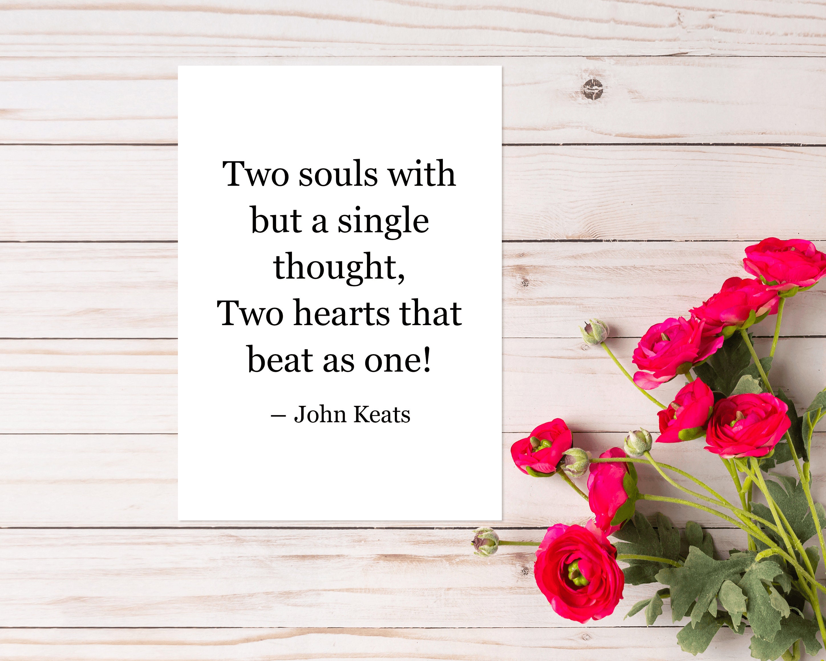 Two Hearts As One Quotes