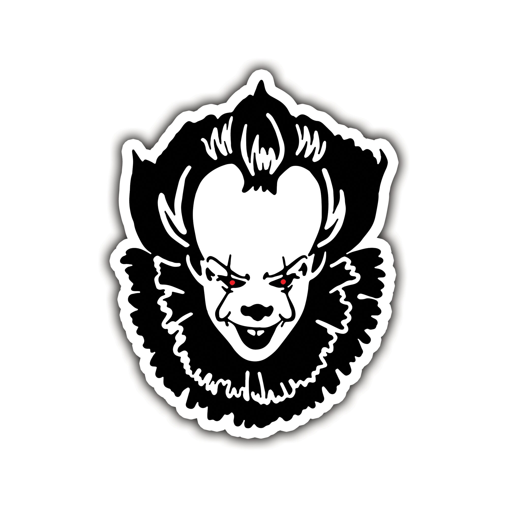 It Movie Pennywise Sticker Laptop Sticker Horror Movie - Etsy