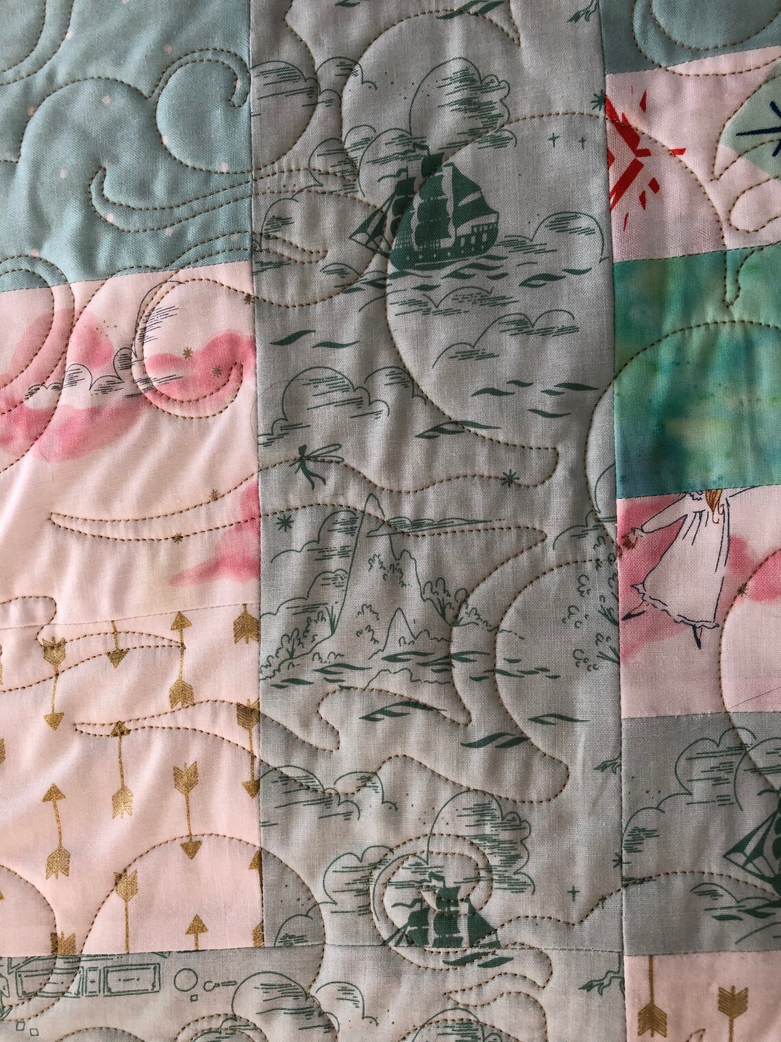 Peter Pan Quilt | Etsy