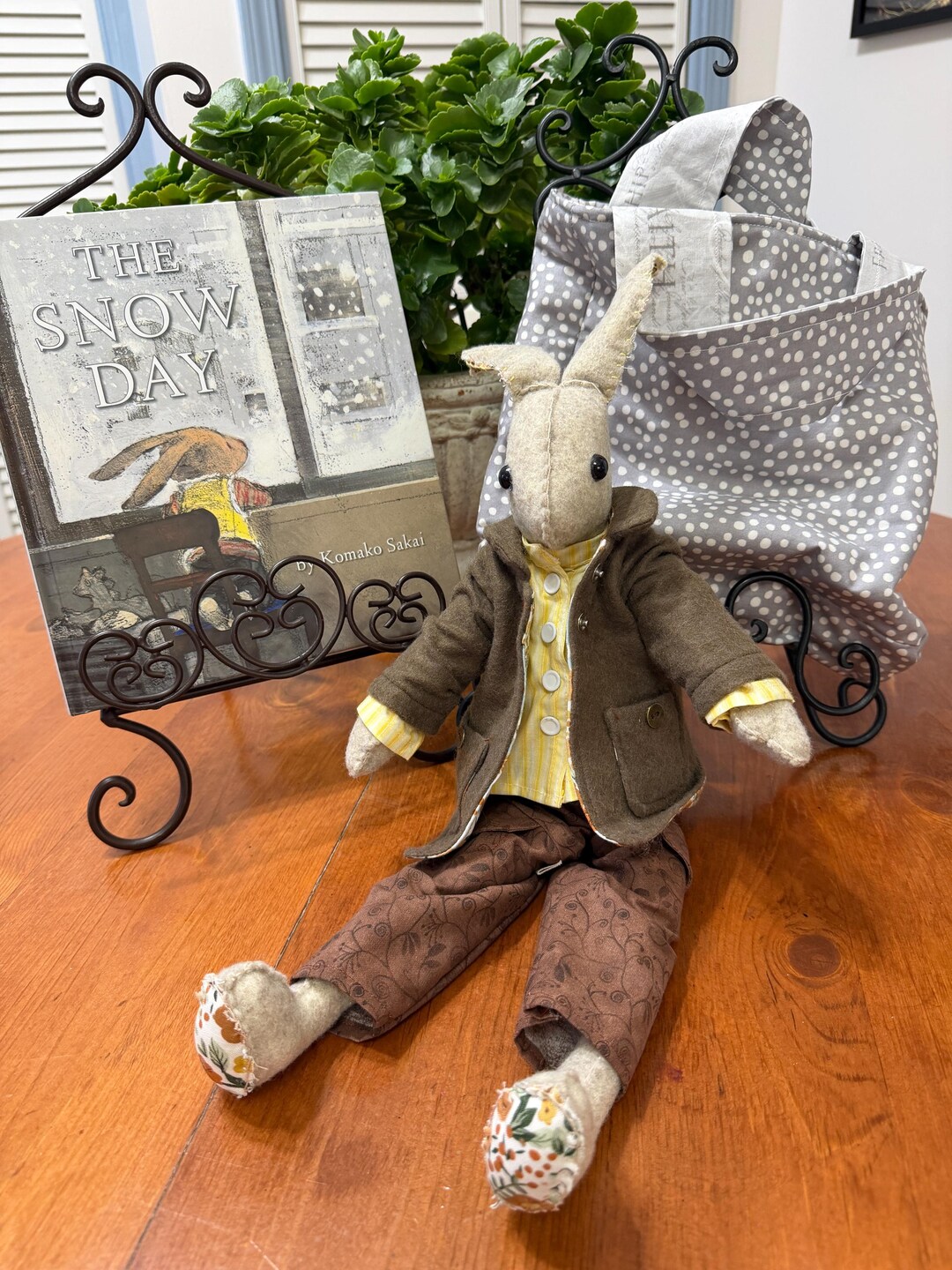 The Snow Day Children's Book With Character in a Matching Tote Bag ...
