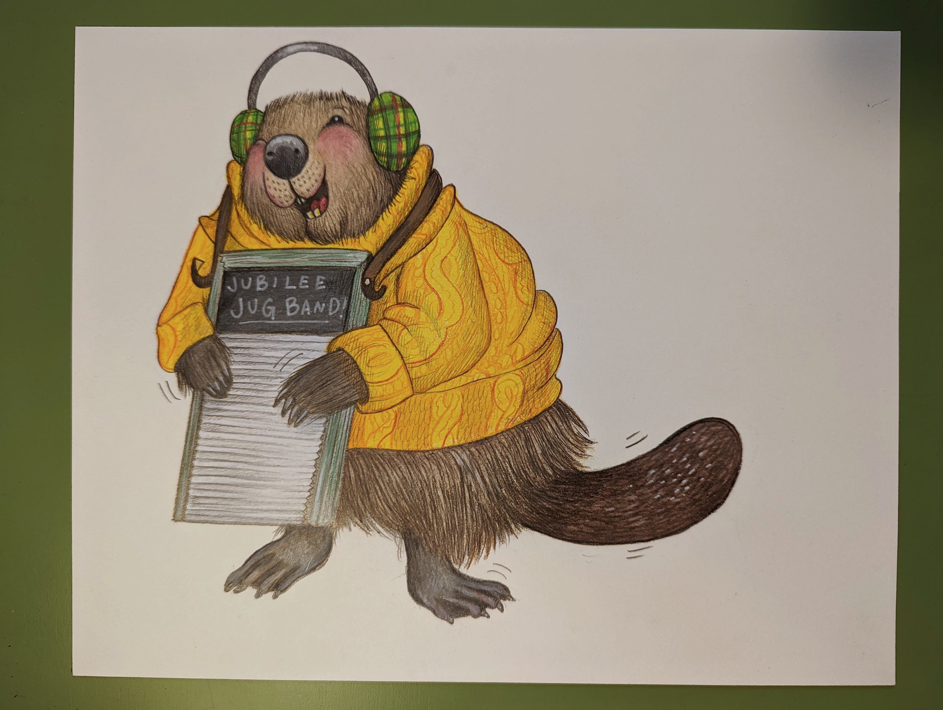 Beavers Drawing