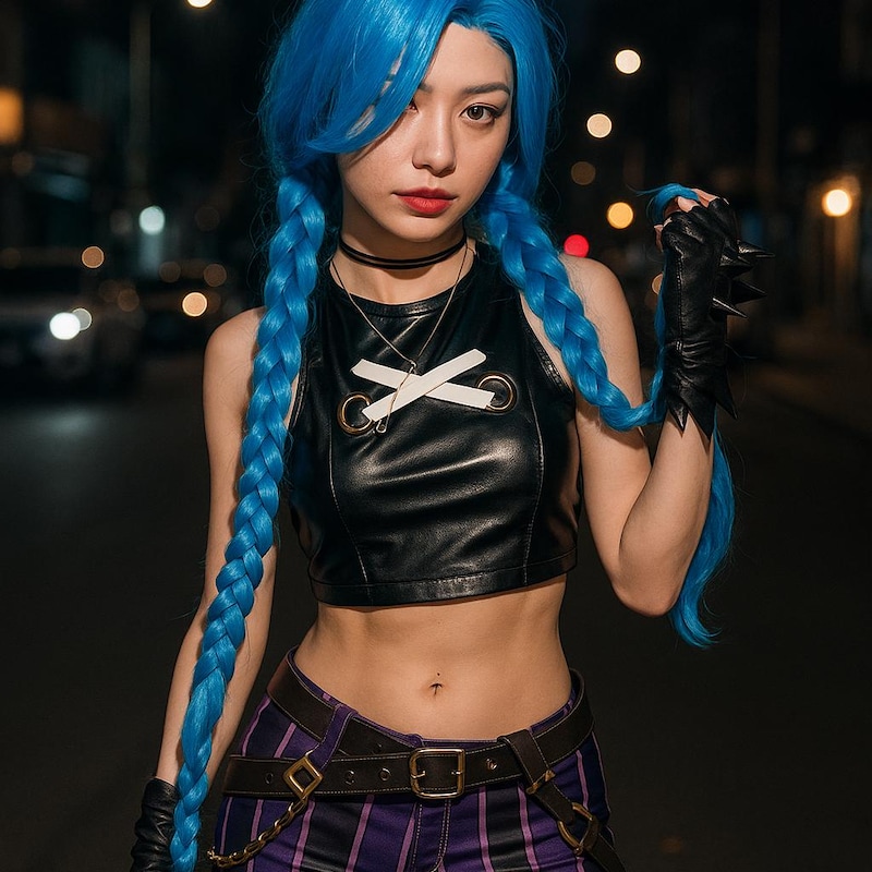 Arcane Jinx Cosplay Full Costume - Etsy