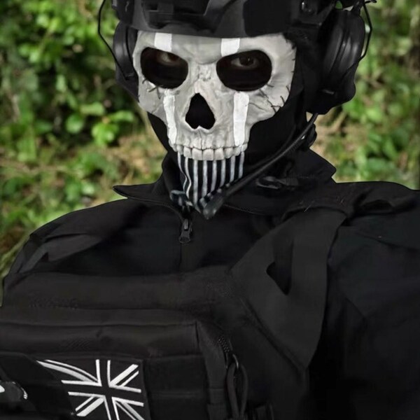 Cod Ghost Mask - Etsy