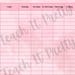 Pink Weekly Class Attendance Sheet | PDF + Editable Canva Template - Etsy