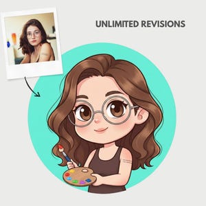 Custom Cartoon Avatar | Digital Portrait | Unique Profile Picture ...