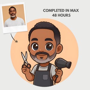Custom Cartoon Avatar | Digital Portrait | Unique Profile Picture ...