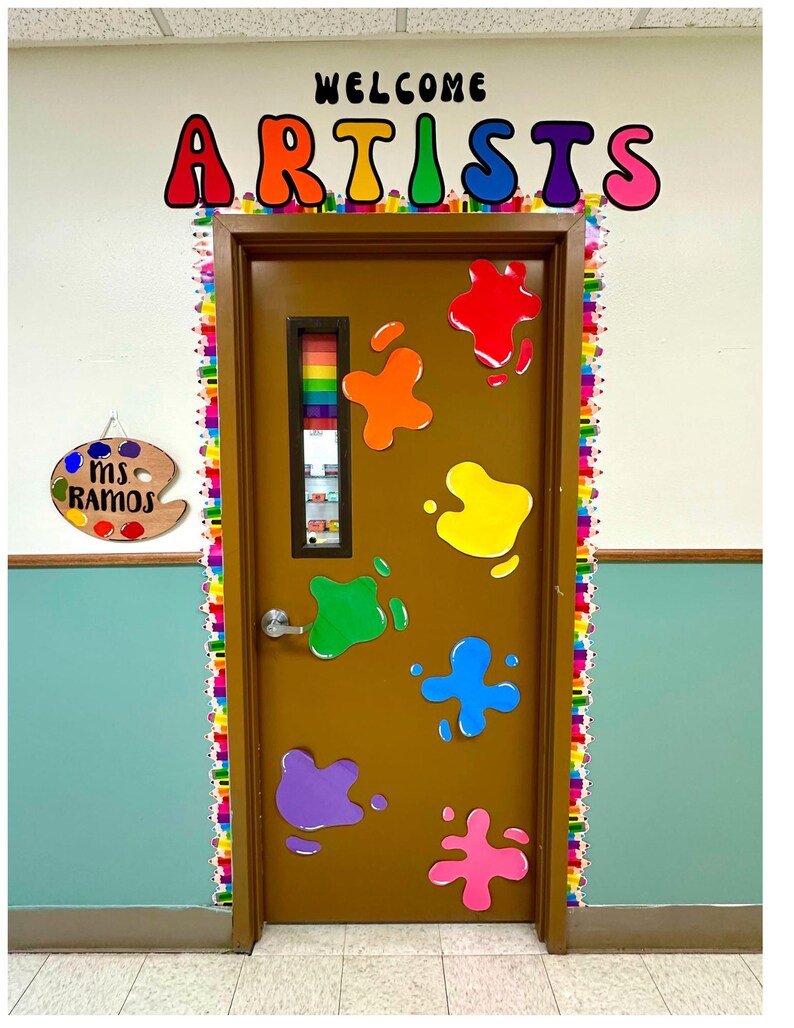 Art Classroom Signage, Classroom Decor, Sign, Beginning of the Year ...