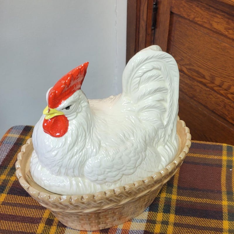 Chicken Candy Dish - Etsy