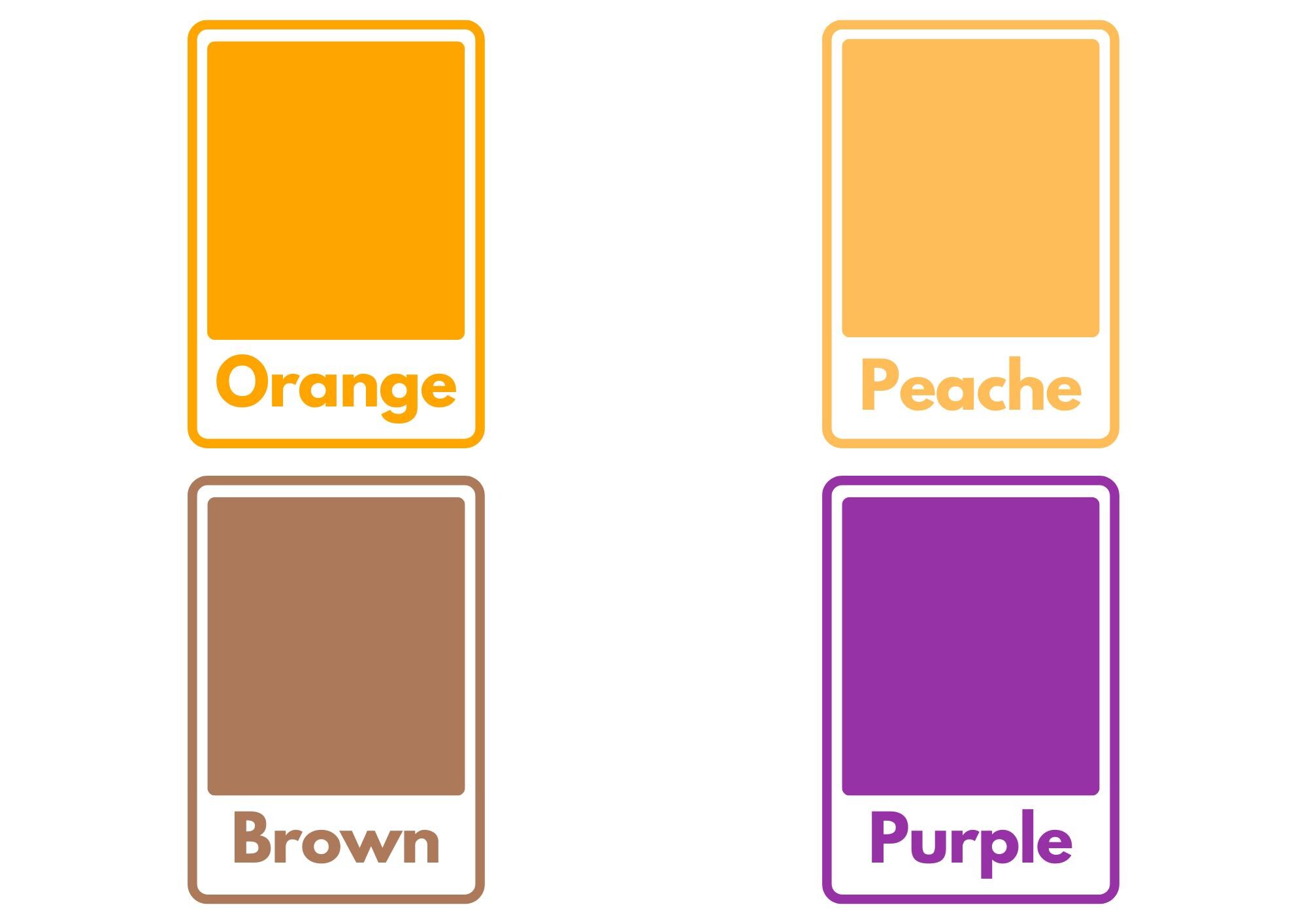 Color Flashcards for Kids | 12 Printable Cards | Preschool & Toddler ...