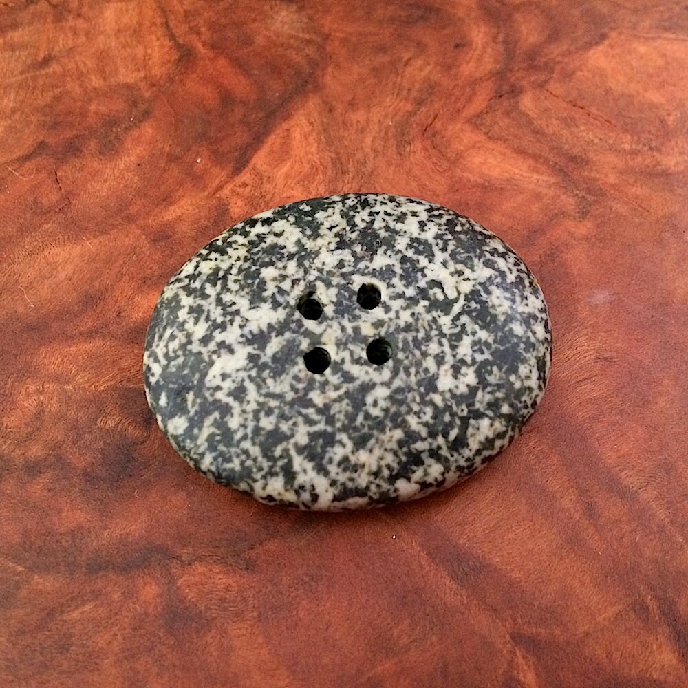 Granite Stone Button Large - Etsy