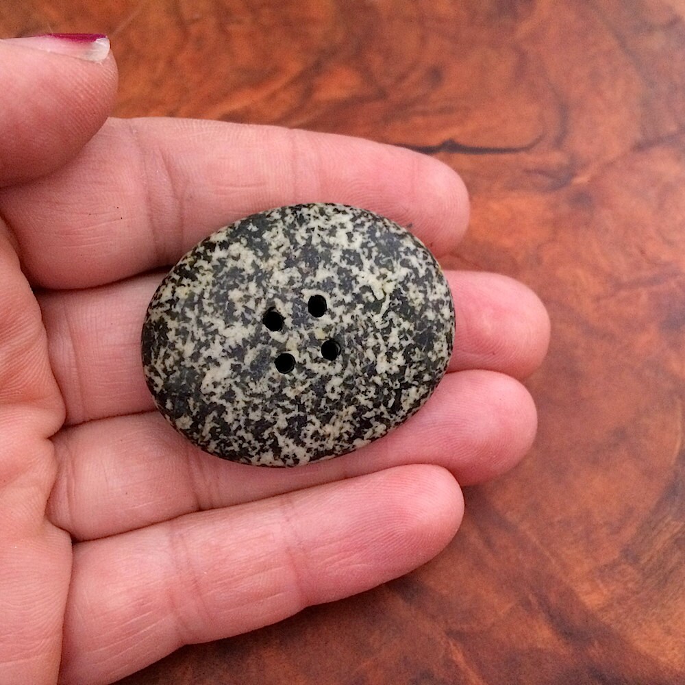 Granite Stone Button Large - Etsy