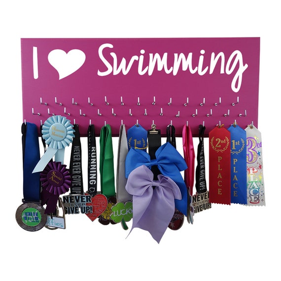 Swimming: Use a Awards Display Rack to Display Your Swimming - Etsy