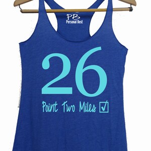 Marathon Running Tank - 26.2 Running Tanks for Women's - Marathon ...