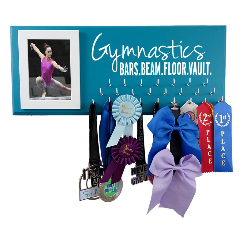 Gymnastics Medal Display Rack Beam Vault Bars Floor - Etsy