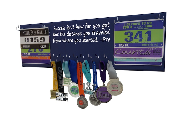 Marathon Medals Display Rack Half-marathon Medal Holder - Etsy