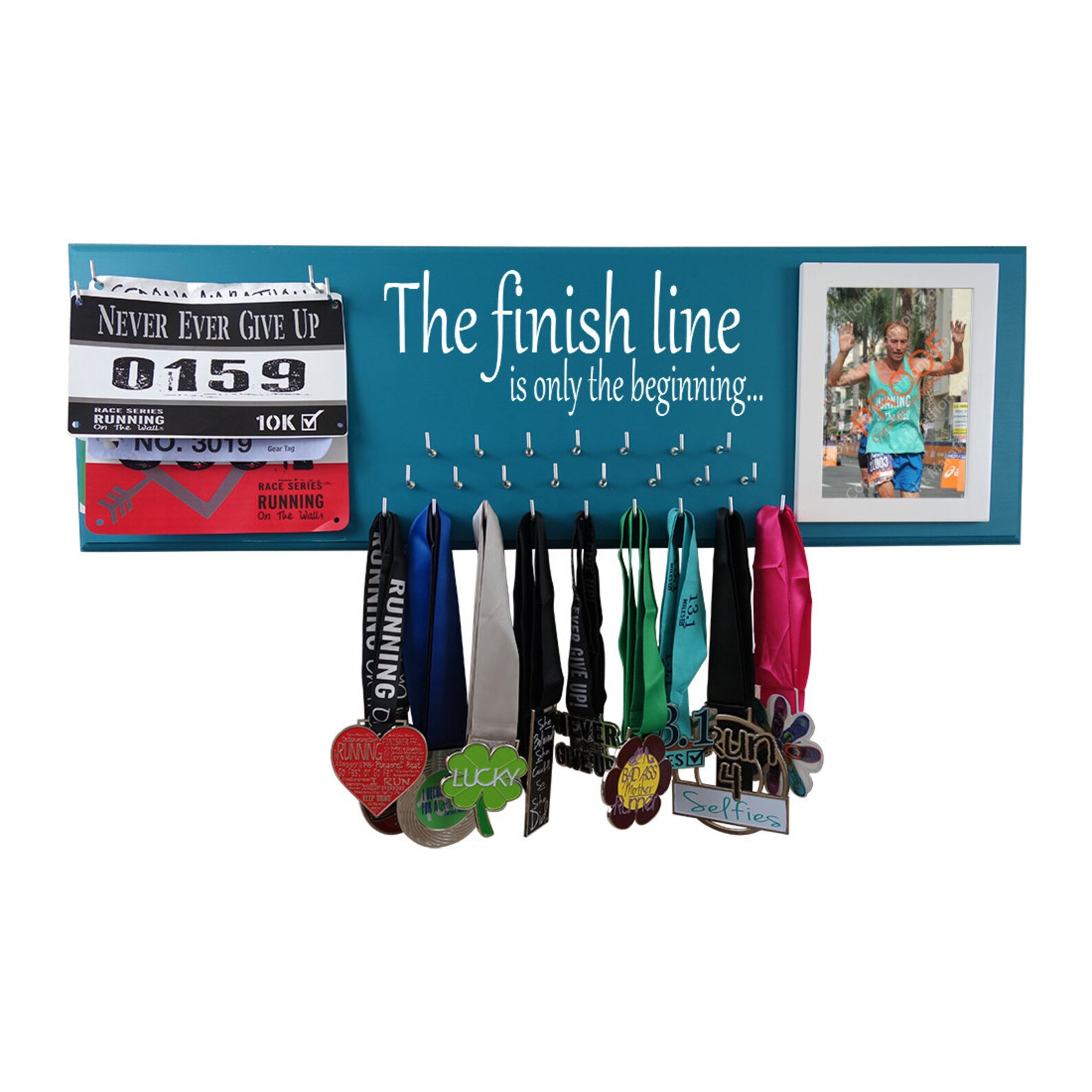 Running Medal Holder Race Bib Hanger Half Marathoner Gifts - Etsy
