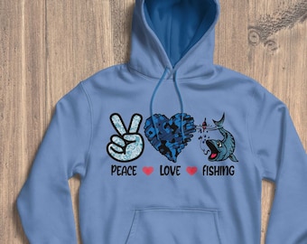 Peace Love Fishing PNG DIGITAL Download for Sublimation or - Etsy