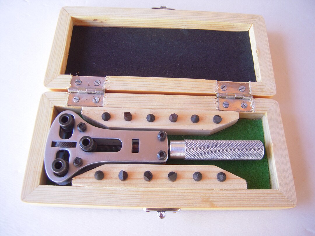 Professional Jaxa-style Watch Case Wrench W/ 4 Tip Sets - Etsy