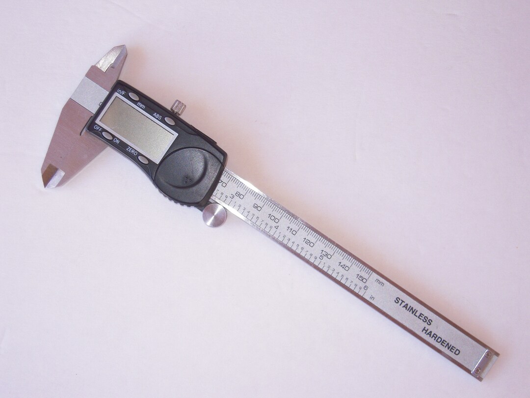 Digital Calipers 3-WAY 6"/150 Mm. Reads in Inches, Inch Fractions and ...