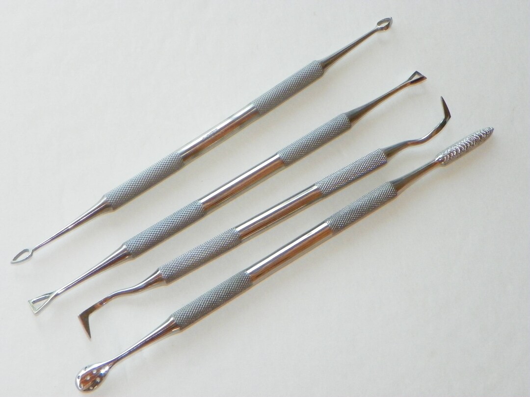 4-piece Double-ended Carving Tool Set - Etsy