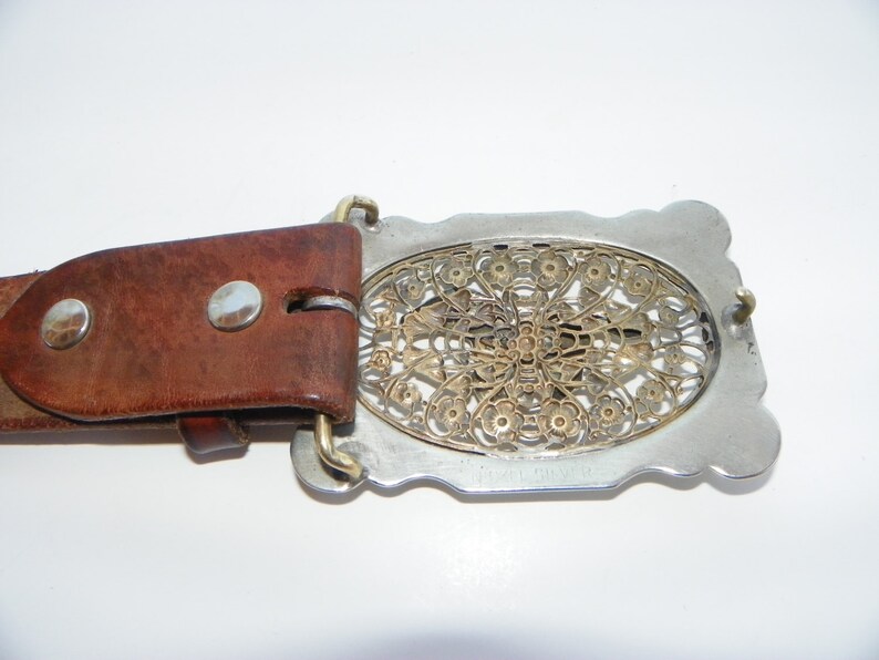 Vintage Arizona Prison-made Horsehair Belt and Custom Horse Buckle - Etsy
