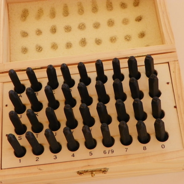 Number Stamp Set - Etsy