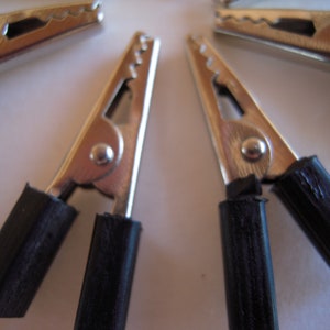 Miniature Alligator Clips --- (2) Sizes and Quantities to Choose From ...