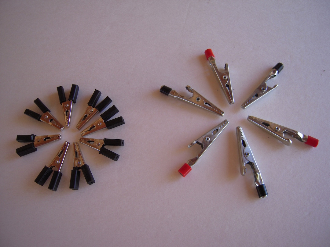 Miniature Alligator Clips --- (2) Sizes and Quantities to Choose From ...