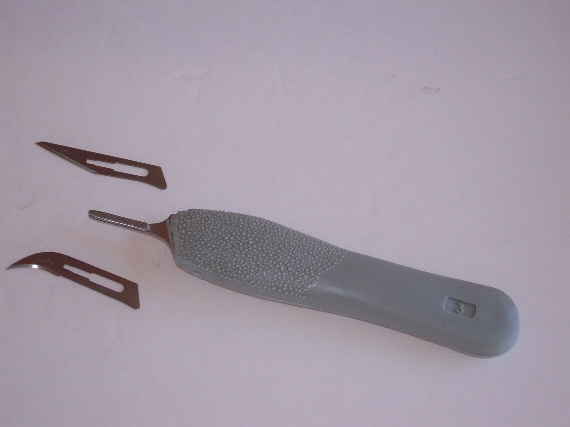 Ergonomic Surgical Scalpel Handle and Optional Blades - Etsy