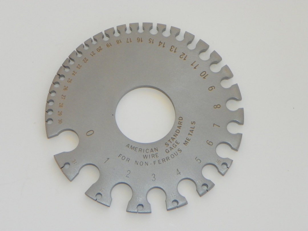 ACCURATE! Wire and Sheet Metal Gauge--american SIZES (choose for ...