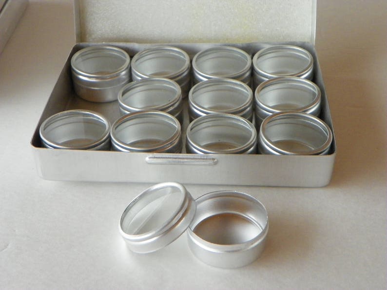 Aluminum Containers With Glass Lids--5 Set Options to Choose From - Etsy