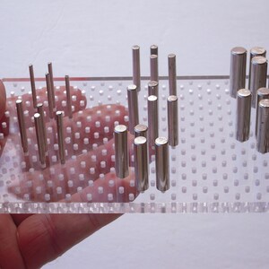 Wire Designing / Bending Jig 2.0 ( With 7 Assorted Peg Sizes Plus ...