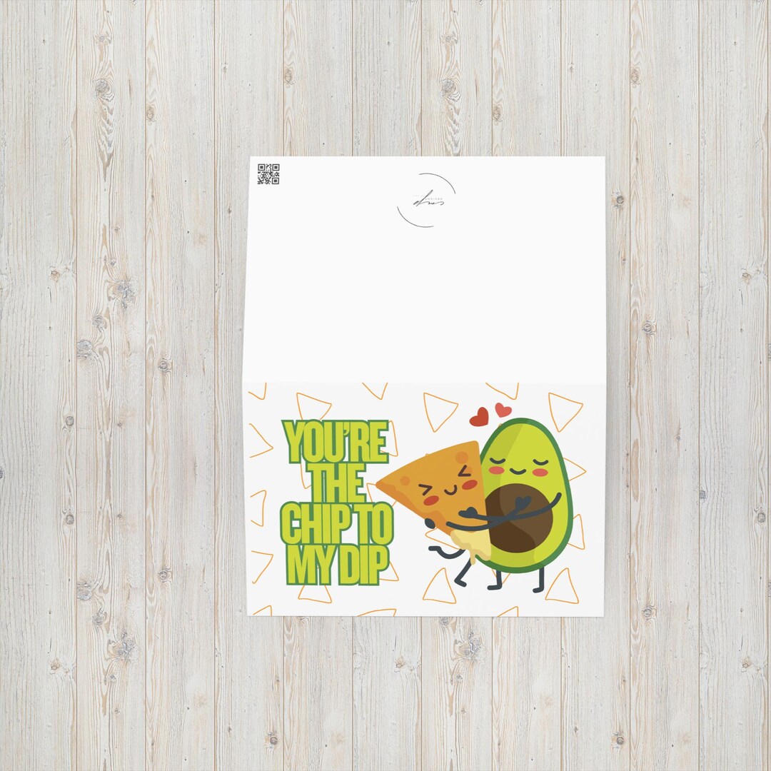 Funny Anniversary Card – Avocado Nacho Love Pun, 4x6 Greeting Card - Etsy