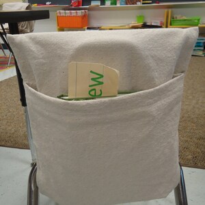 Chair Book Pocket Ready to Use Decorate | Etsy