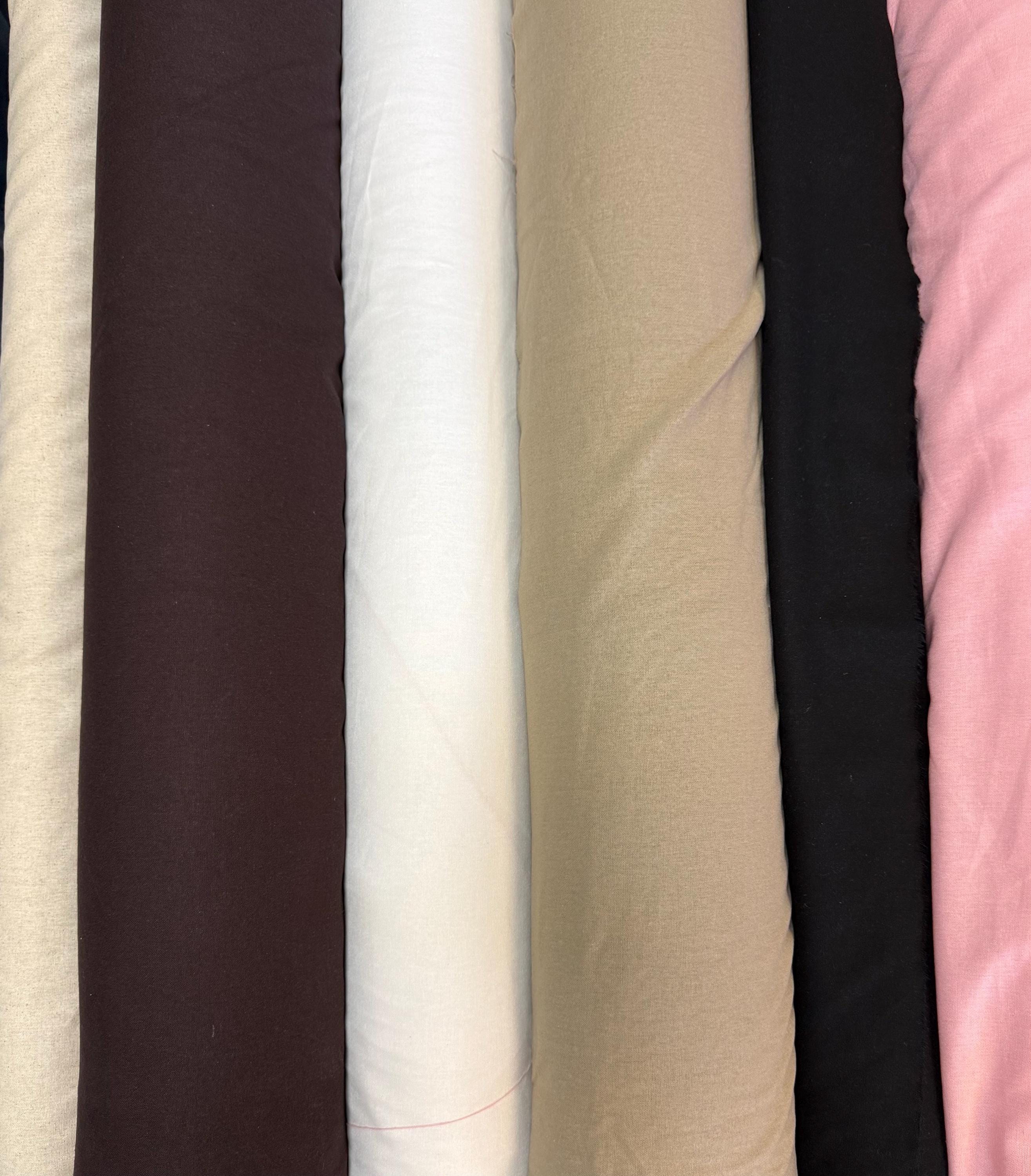 Linen Rayon Blend Fabric – 54” Wide - Soft Draping Woven – Apparel ...