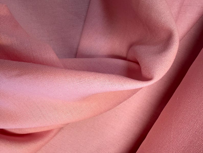Linen Rayon Blend Fabric – 54” Wide - Soft Draping Woven – Apparel ...