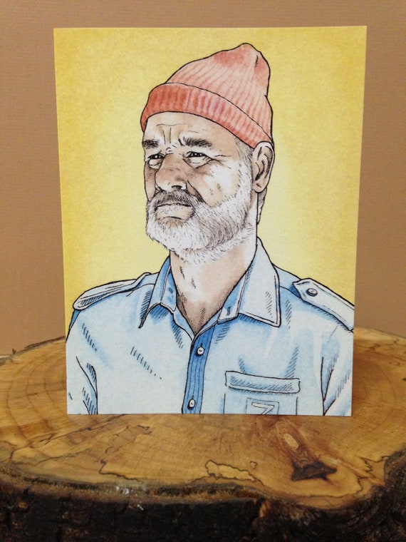 Bill Murray Life Aquatic Wallpaper