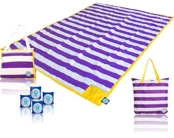 Purple Picnic Blanket - Etsy