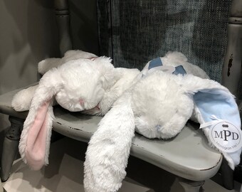 Blue Rabbit Plush - Etsy