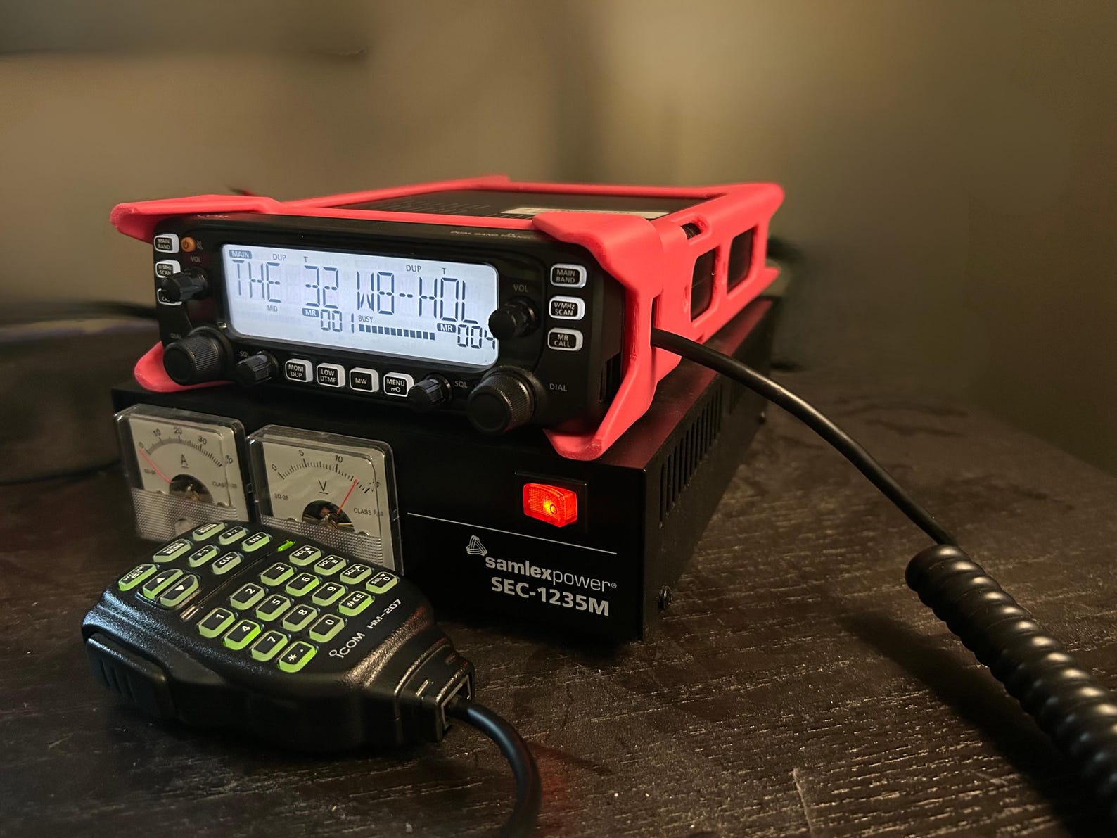 ICOM 2730a Exoskeleton - for HAM Radio Usage, Radio Organization, and ...