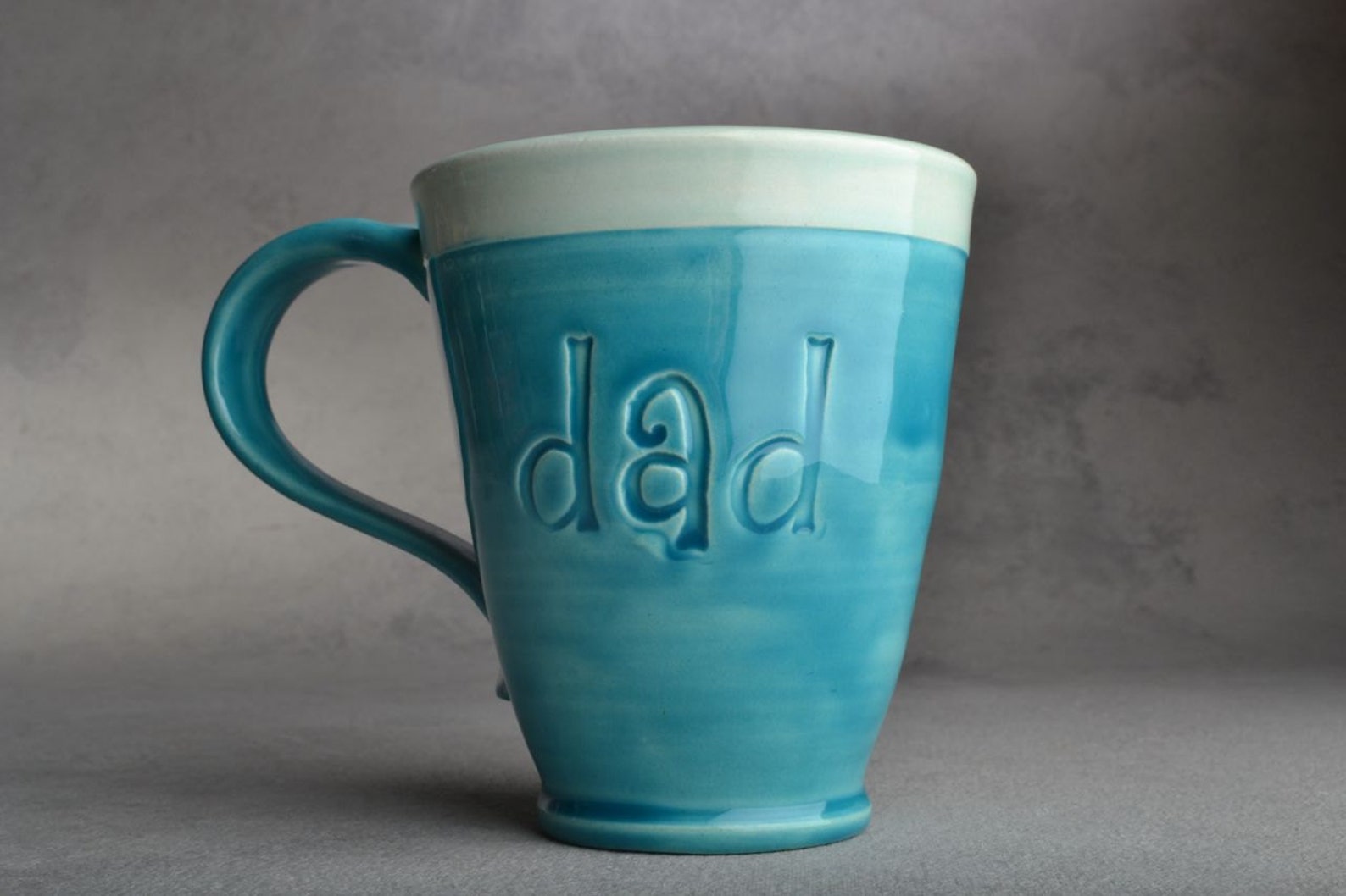 Dad Mug Made to Order Stamped Dad Mug by Symmetrical Pottery - Etsy