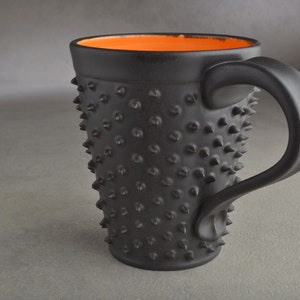 Spiky Mug Made to Order Dangerously Spiky Coffee Mug by Symmetrical ...