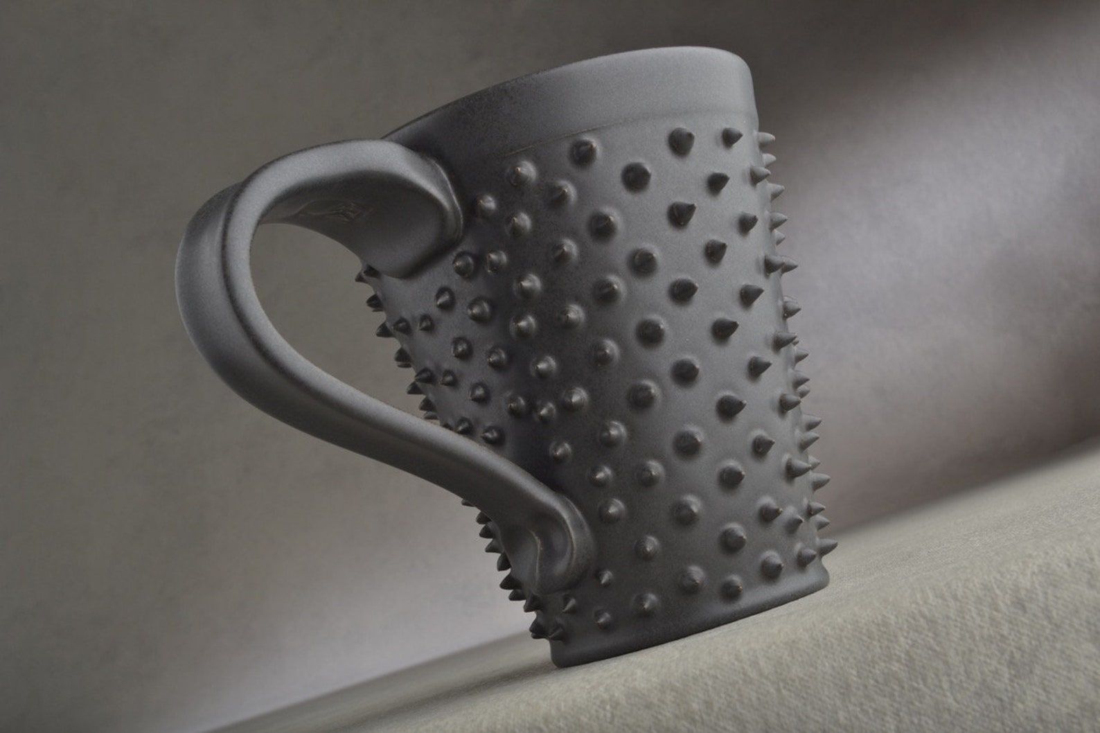 Spiky Mug Made to Order Dangerously Spiky Coffee Mug by Symmetrical ...