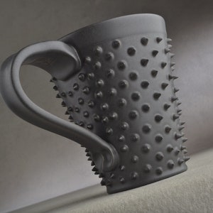 Spiky Mug Made to Order Dangerously Spiky Coffee Mug by Symmetrical ...
