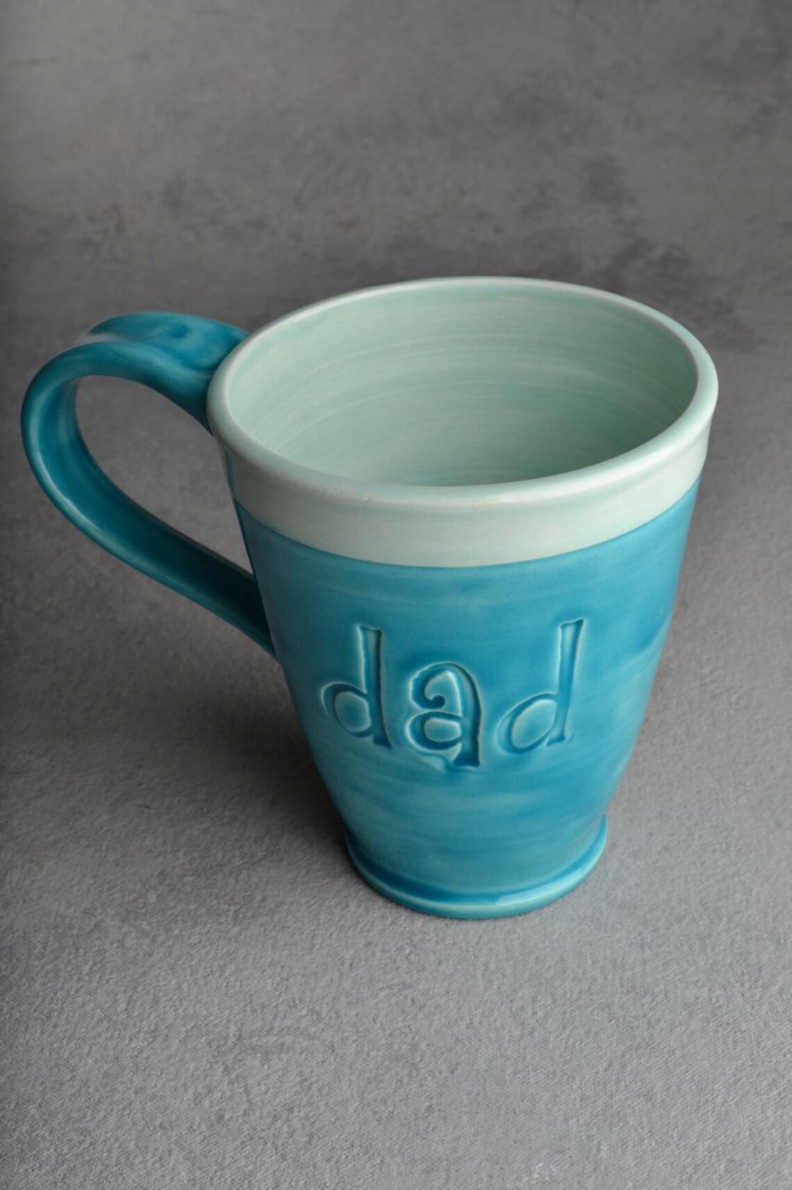 Dad Mug Made to Order Stamped Dad Mug by Symmetrical Pottery - Etsy