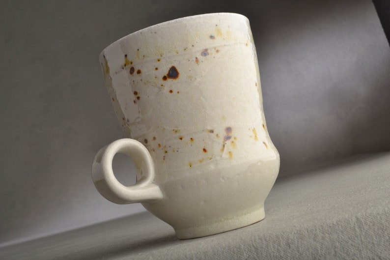 Ceramic Coffee Mug Ready to Ship Soda Fired Cup by Symmetrical Pottery ...